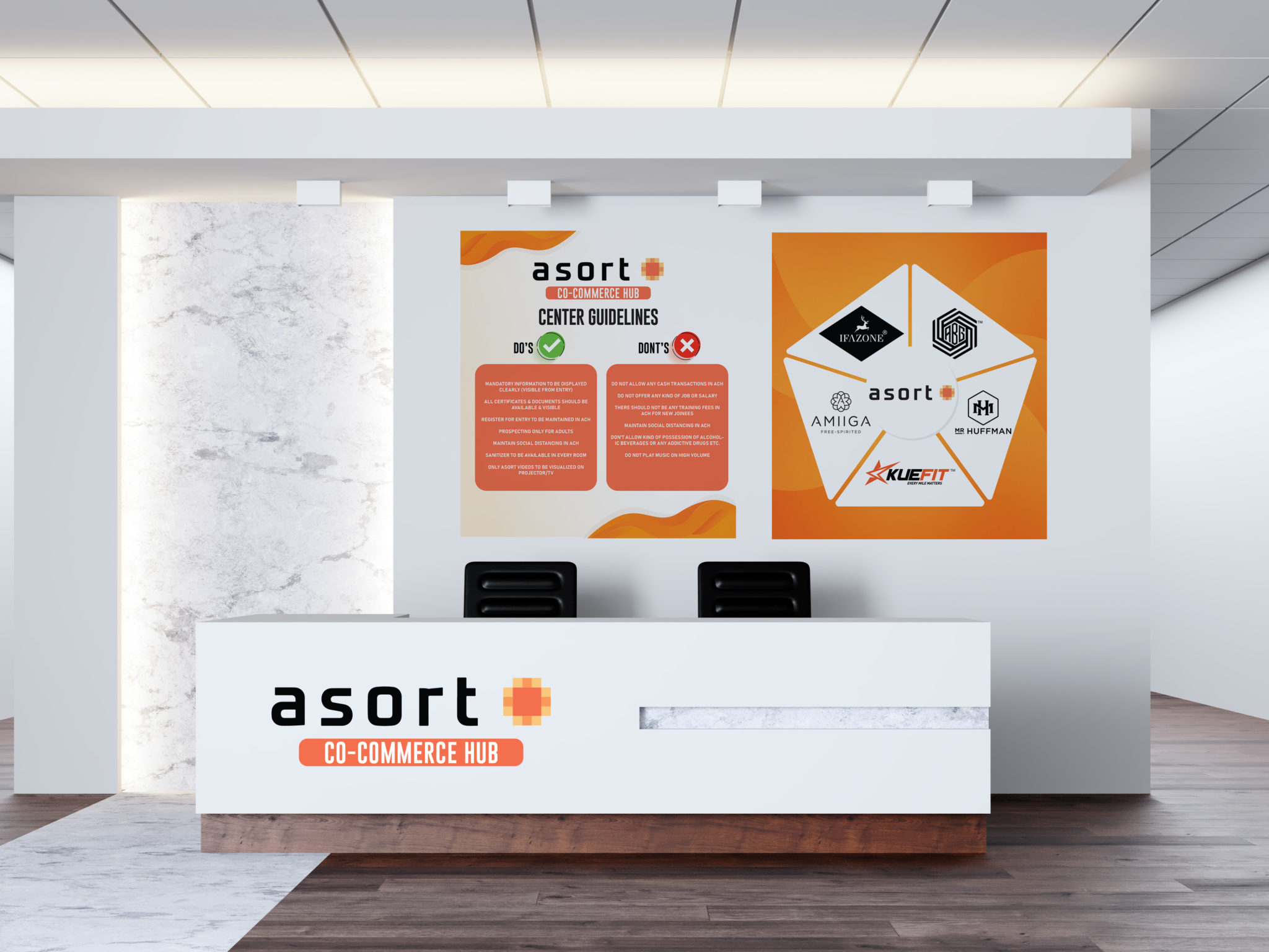 Asort Centre Branding Kit Challenge | Asort