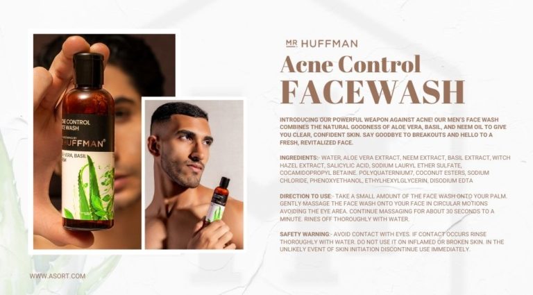 Mr. Huffman’s Latest Launch: Premium Face Washes for Men by Asort Co ...