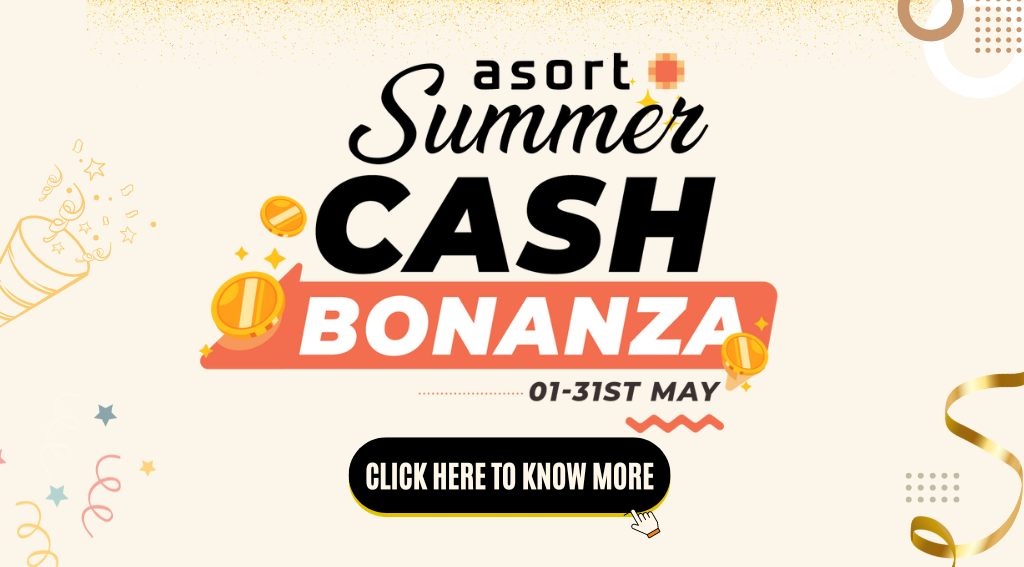 Asort Summer Cash Bonanza | Win Big with Asort Co-Commerce!