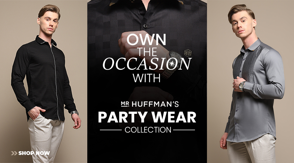 Own the Occassion with Mr. Huffman's Partywear collection - Inside Asort